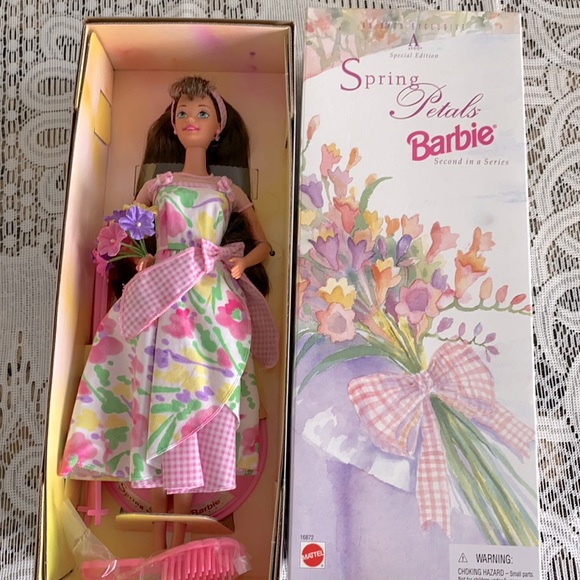 Mattel | Toys | Avon 996 Spring Petals Barbie | Poshmark